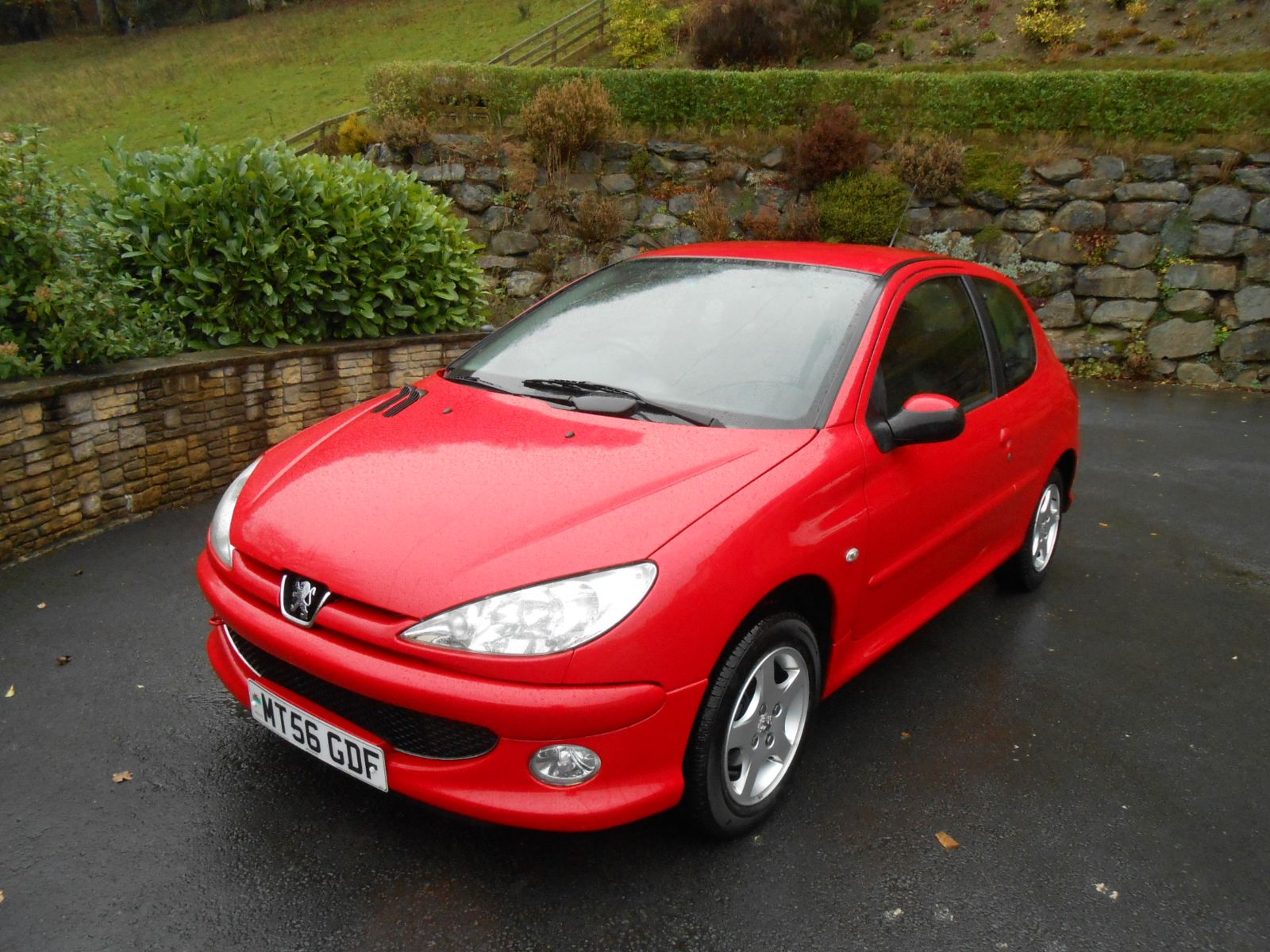 Peugeot 206 1.4 Verve 3 Door car for sale Llanidloes Powys Mid Wales ...